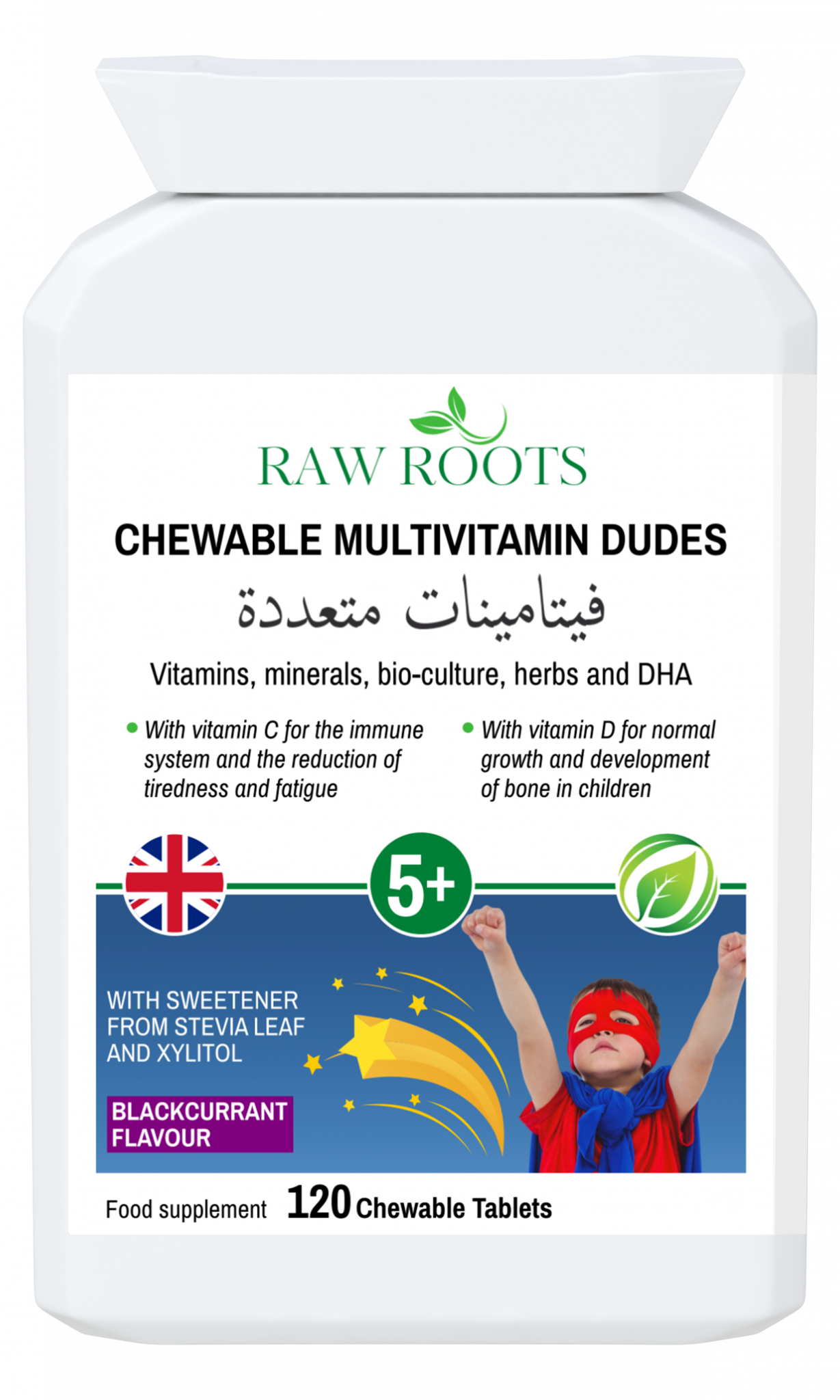 CHEWABLE MULTIVITAMIN DUDES – Raw Roots