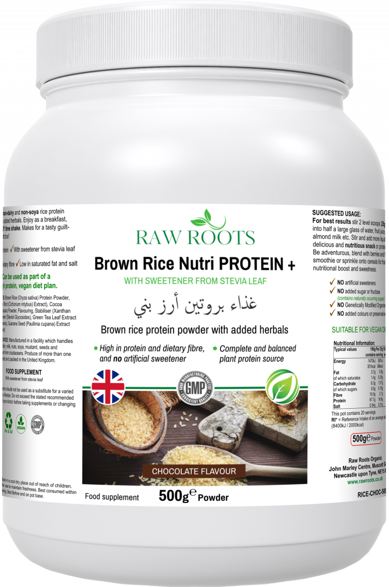 Brown Rice Nutri PROTEIN + | Raw Roots